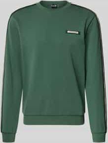 Emporio Armani Sweatshirt mit Label-Details und Rundhalsausschnitt