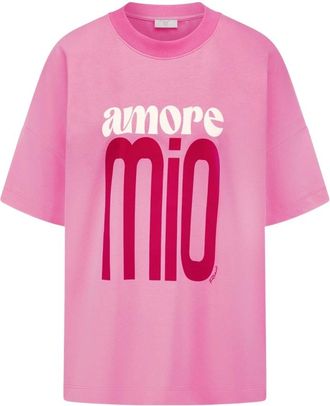 Riani Femme, Tops, Rose, Taille: 42 FR T-Shirt Imprim&eacute;