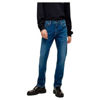 HUGO BOSS Herren 708 Blaue Slim-Fit Jeans aus besonders softem Denim Blau 30/34