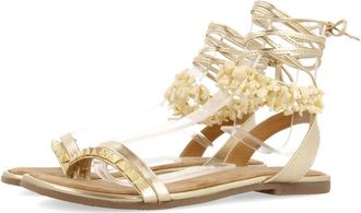 Gioseppo Damen 75477 Sandale, Platinfarben, 36 EU