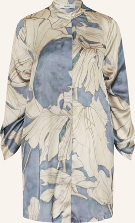 Reiss Reiss Satinkleid Megan Mit Cut-Out blau