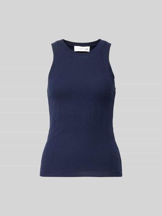 Victoria Beckham Slim Fit Top mit Rundhalsausschnitt