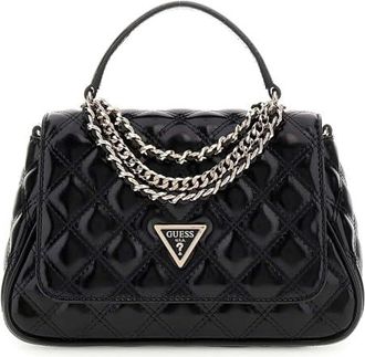 Guess sac à épaule bandoulière Giully II Top Handle Flap Black noir