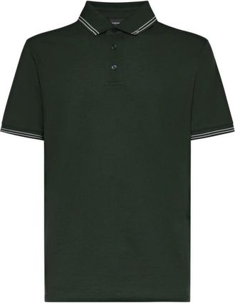 Emporio Armani Homme, Tops, Vert, Taille: 2XL Polo