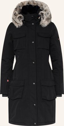 Wellensteyn Wellensteyn Parka Schneezauber Long Mit Abnehmbarem Kunstpelz schwarz