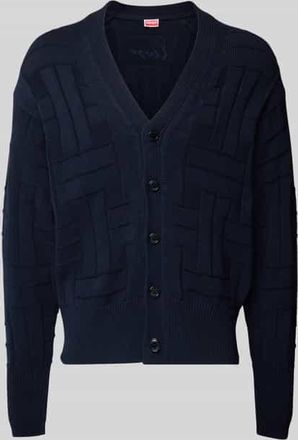 Kenzo Cardigan mit Logo-Stitching