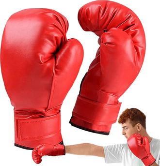 Generico Trainingshandschuhe - Mittens PU-Kunststoff, robust, sportlich, Handschuhe f&uuml;r Herren, Damen, langlebig, Punching Fitness, Musical Machine