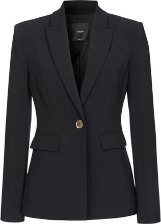 Pinko Pinko, Damen, Jacken, Schwarzk, 2XLGr&ouml;&szlig;e