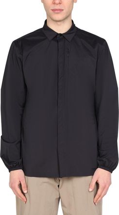 Monobi Polyamide Shirt Jacket - Black