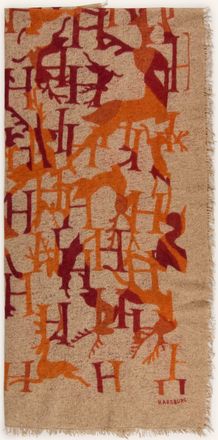 Habsburg Habsburg Cashmere-Schal Hirsch beige