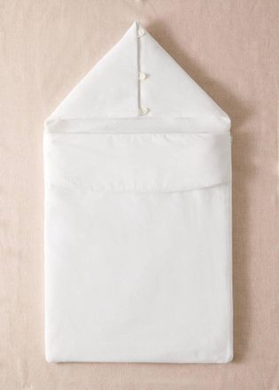 Mango Sac pour poussette en coton avec fermeture blanc - Home - Taille unique - MANGO HOME