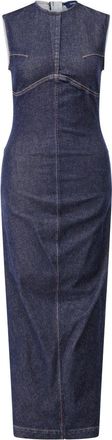 Sportmax Maxikleid Geranio aus Denim