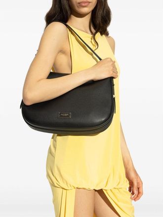 Kate Spade New York Calf Leather Shoulder Bag - Black