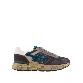 Premiata Homme, Chaussures, Multicolore, Taille: 40 EU Mick Baskets Gris/Bleu