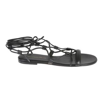 Gianvito Rossi Flache Sandalen - - Shoes - Damen - Schwarzk - 36 1/2 EU