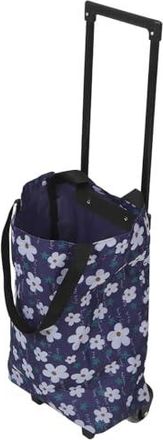 Hemobllo Hemobllo Chariot de Courses Pliable &agrave; Roulettes Monte-Escaliers, Cadre Renforc&eacute;, Petit Format Portable, Capacit&eacute; &Eacute;lev&eacute;e, Pliage Compact pour Maison, C