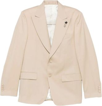 Lardini Homme, Vestes, Beige, Taille: XL Blazer Crois&eacute;