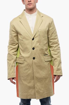 Dsquared2 Ungef&uuml;tterter Mantel Mit Pattentaschen Dsquared2