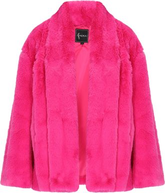 Faina Jacke Frauen Fuchsie
