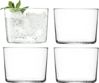 LSA International Gio Becher 220ml Klar x 4