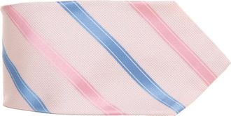 Kiton Gemusterte Seidenkrawatte - - Accessories - Herren - Rosa - ONE SIZE