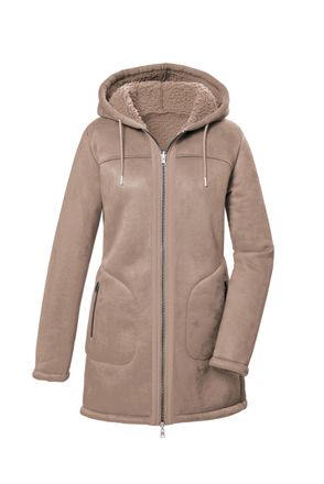 G.I.G.A. DX Damen Wendeparka/Parka in Wildlederoptik mit Kapuze GW 63 WMN PRK, birke, 40, 42387-000