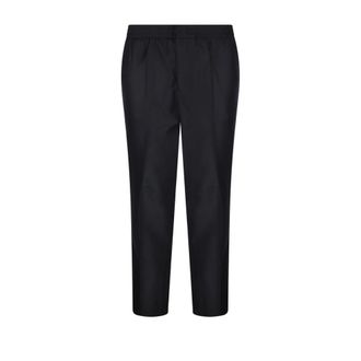 Ami Schwarze Hose mit elastischem Bund - - Trousers - Herren - Schwarzk - L