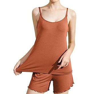 Generic Débardeurs surdimensionnés sans manches pour femme 2026 Grande taille avec poitrine de porter des sous-vêtements pour femmes enceintes Vêtements dalla