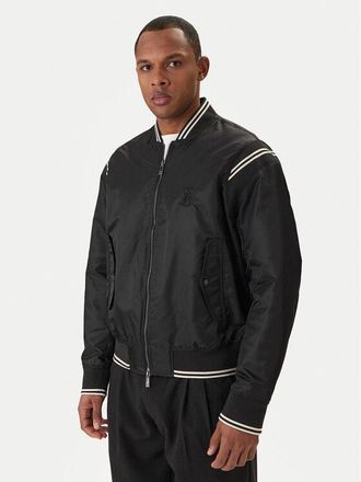 A|X Armani Exchange Bomberjacke XM002017 AF19828 UC001 Schwarz Regular Fit
