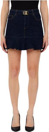 Liu Jo Femme, Jupes, Bleu, Taille: W25 Mini-jupe en jean