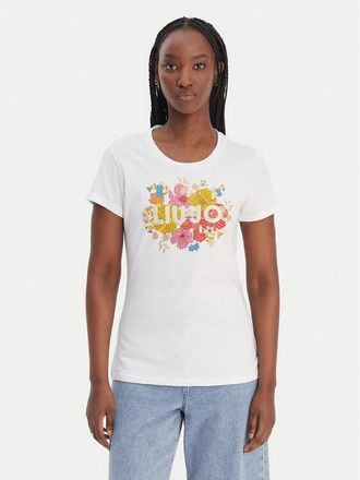 Liu Jo T-Shirt WA6493 JS923 Wei&szlig; Regular Fit