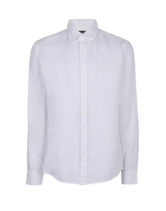 Michael Kors Mens LS BD YD LINEN