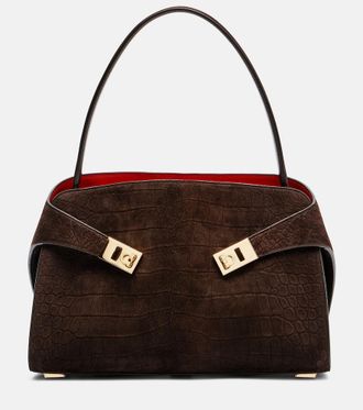 Ferragamo Sac Hug Small en daim