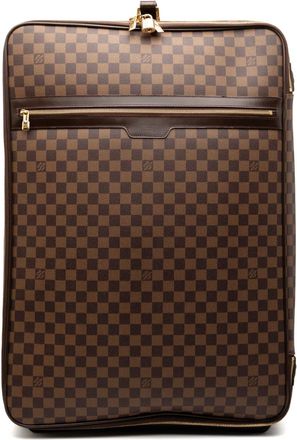 Louis Vuitton 2009 Damier Ebene Pegase Reisetasche 65cm - Braun