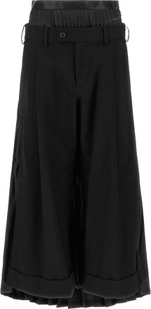 Junya Watanabe Pantalons D&eacute;contract&eacute;s - Noir