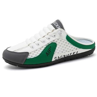 Generic SRZYMJ Schuhe Herren Gr&uuml;n Sneaker Herren Wei&szlig; Arbeitsschuhe Damen Leicht Winter Sicherheitsschuhe Herren Arbeitsschuhe Herren Fu&szlig;ball Hallenschuhe Her