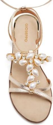 Gioseppo Femme 75360 Sandale, Platine, 39 EU