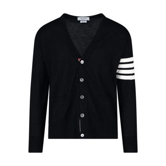 Thom Browne Cardigan - - Knitwear - Herren - Schwarzk - M
