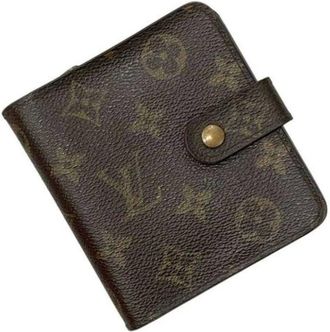 Louis Vuitton Portefeuille bi-pli vintage monogramme Pre-owned - Femme - Pre-owned - Brun - Taille: ONE Size