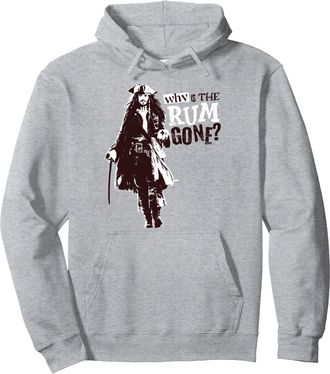Disney Pirates of the Caribbean Jack Why Is The Rum Gone? Pullover Hoodie