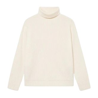 Les Deux Eddie Woll-Rollkragen Strick - - Knitwear - Herren - Wei&szlig; - XL