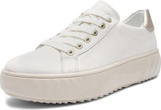 Ara Femme Monaco Basket, Crème Platine, 36.5 EU Large