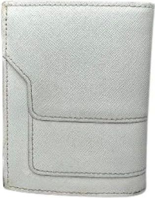 Marni Portefeuille compact vintage Pre-owned - Femme - Pre-owned - Blanc - Taille: ONE Size