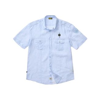 Blauer Herren, Shirts, Blau, XLGr&ouml;&szlig;e