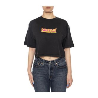 Vans Crop T-shirt - - Tops - Damen - Schwarzk - XS