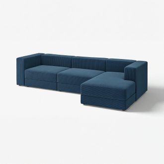 IKEA J&Auml;TTEBO 4er-Sitzelement + R&eacute;camiere