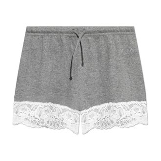 VETEMENTS Klassische Shorts mit Spitze - - Shorts - Damen - Grau - S