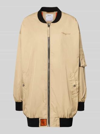 Original Bombers Relaxed Fit Jacke mit Logo-Stitching
