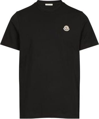 Moncler Lot de 3 t-shirts droit en coton