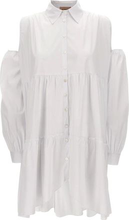 Le Twins LE Twins, Femme, Robes, Blanc, Taille: 36 FR Fara Dress